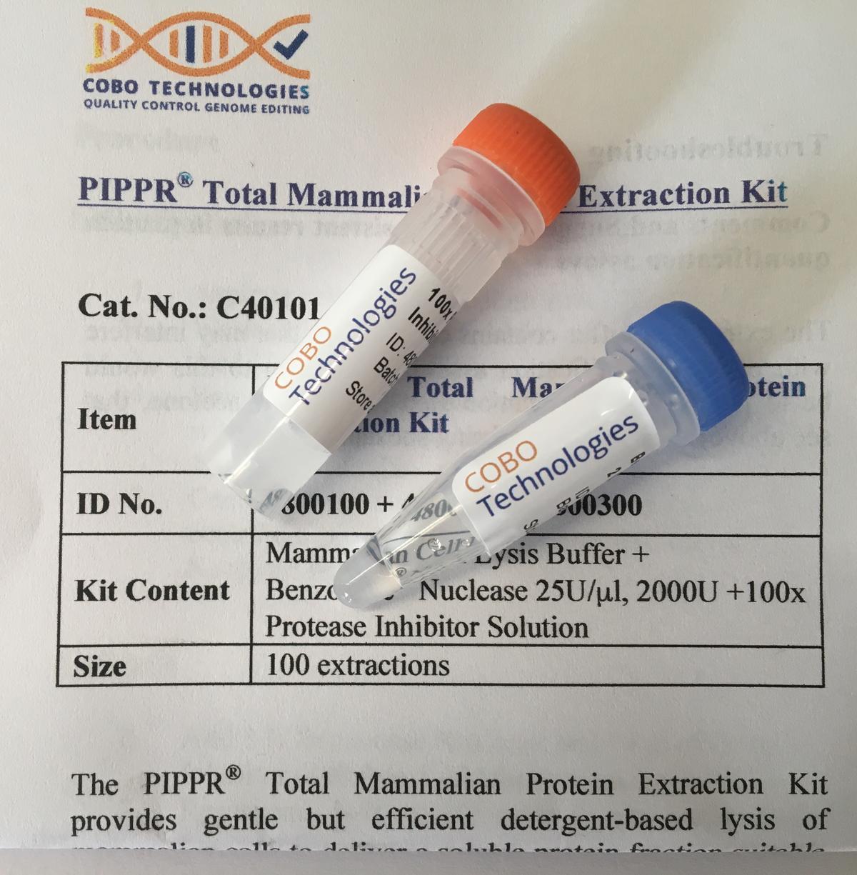 PIPPR Total Mammalian Protein Extraction Kit for SWATH LC-MS